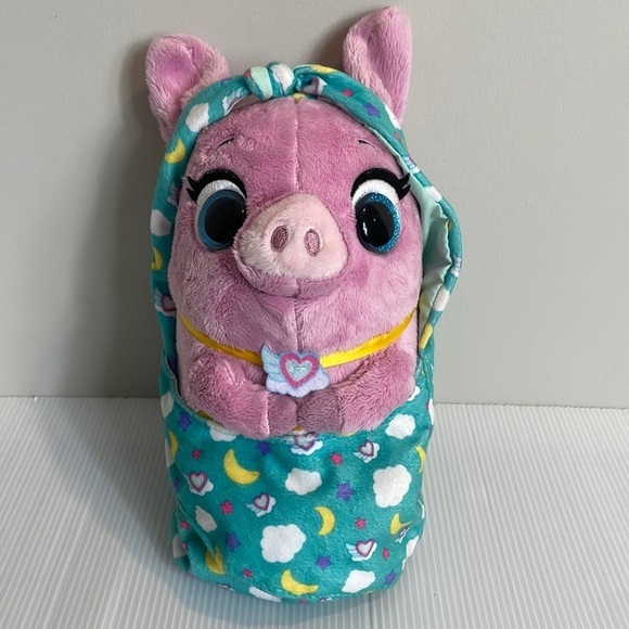 Disney | Toys | Disney Junior Tots Cuddle Wrap Pearl The Pig Stuffed ...